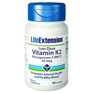 Low Dose Vitamin K2, Life Extension