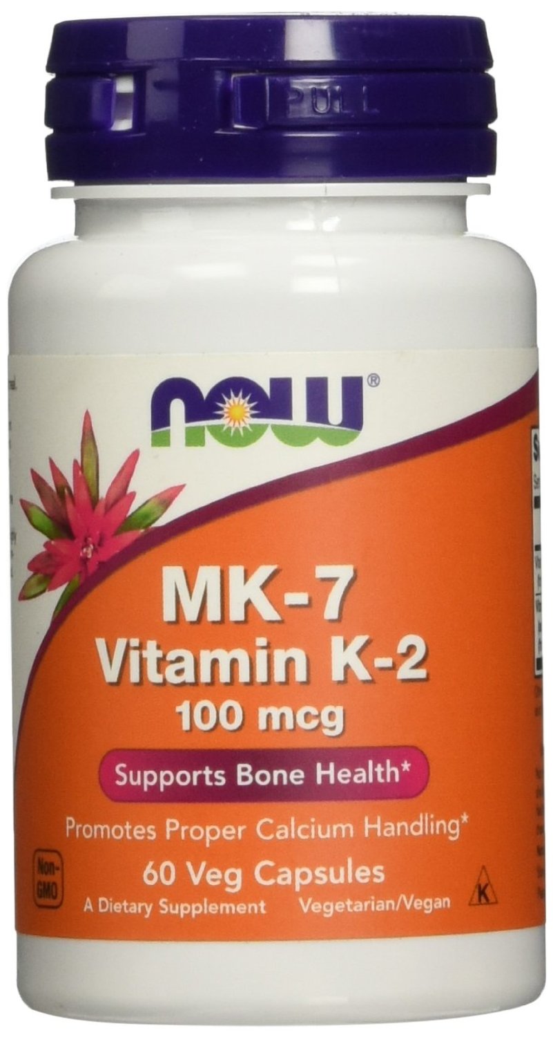 MK-7 Vitamin K-2, NOW